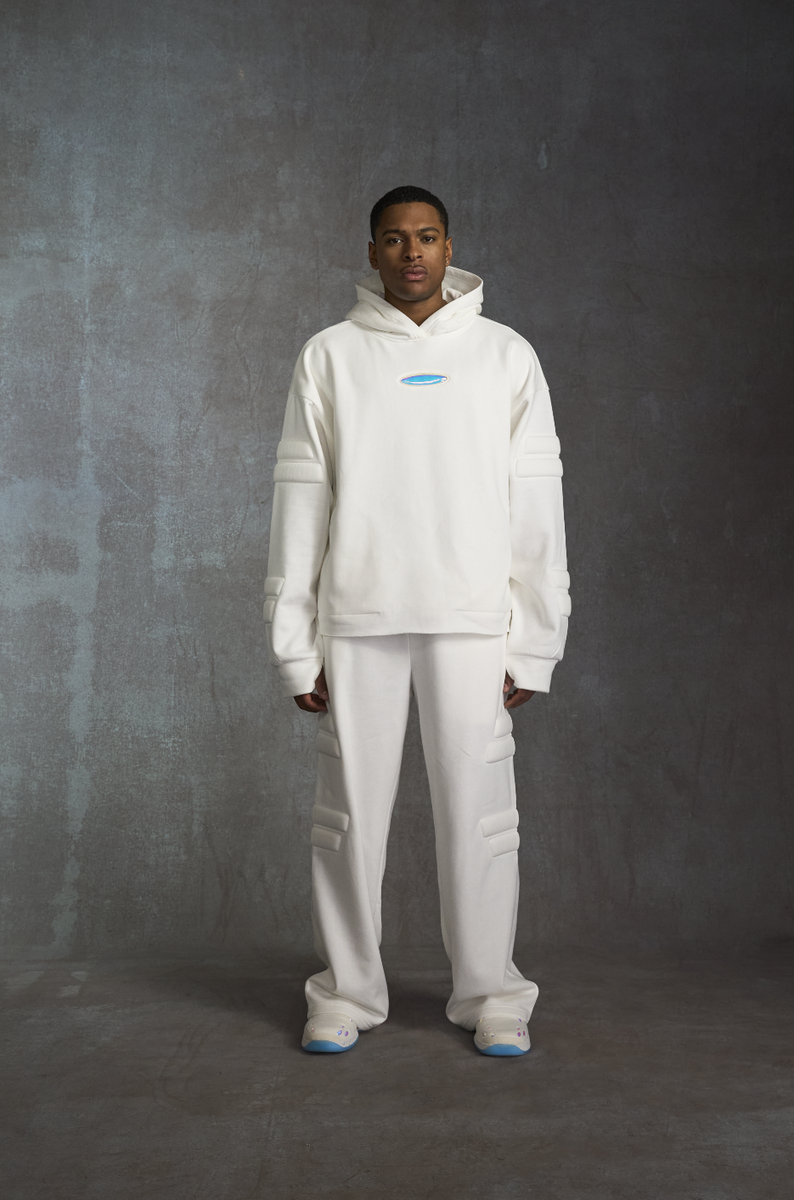 Alpha Hoodie - White Noise – 741 Performance